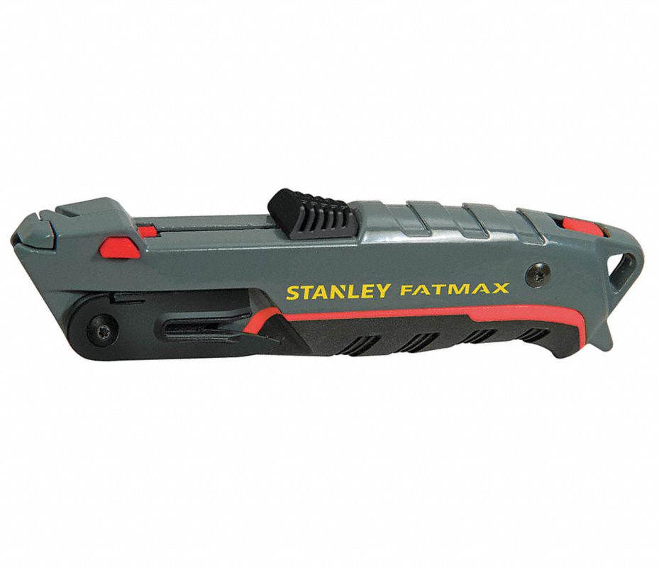 STANLEY Navaja de Seguridad Autorretráctil 6-1/2", 1 EA - Navajas de ...