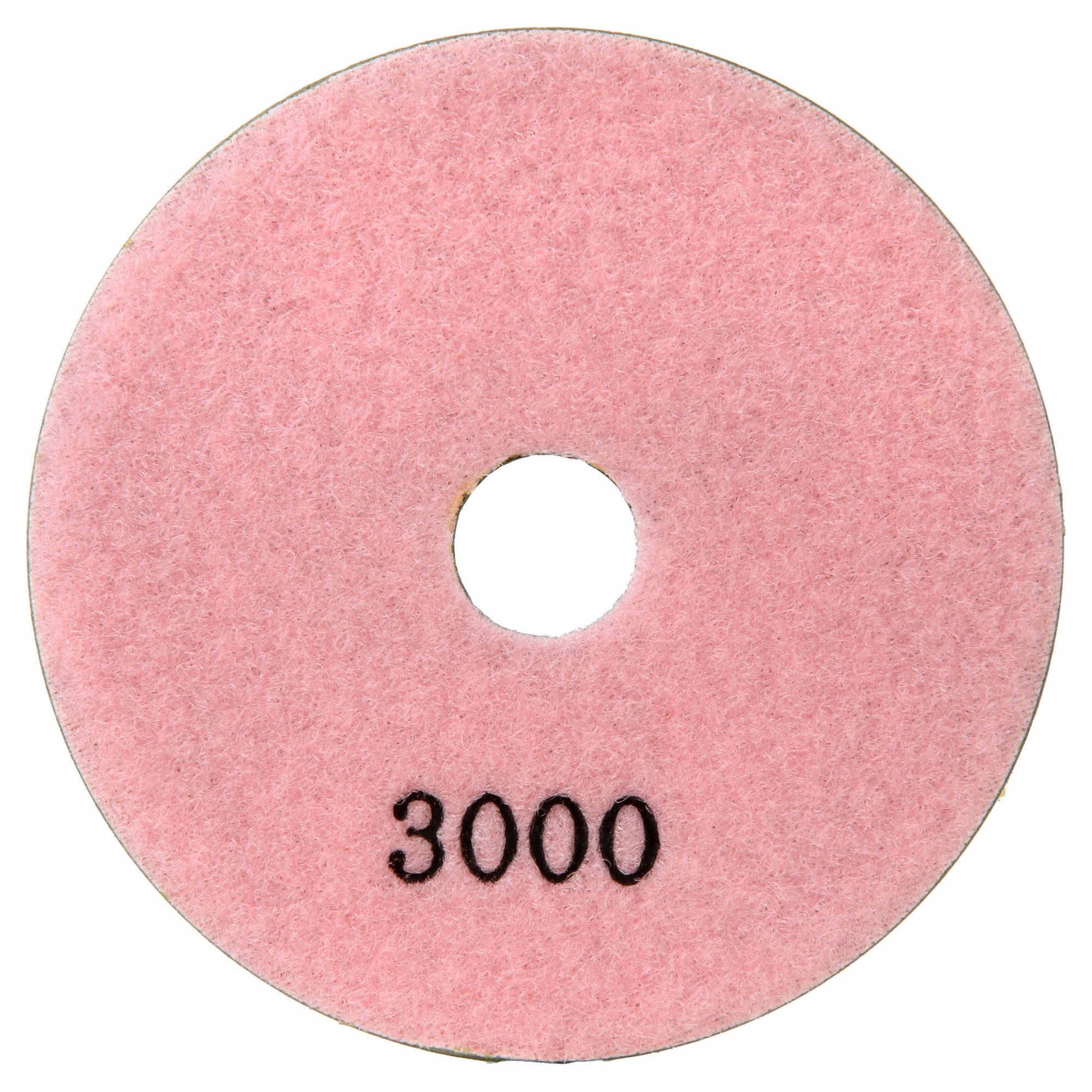 DIAMOND VANTAGE, 4 in Dia, 3,000 Grit, Polishing Pad - 31NE51|S-4WPP ...
