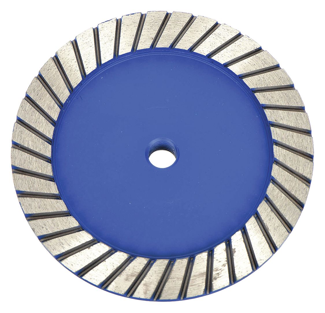DIAMOND VANTAGE, Turbo, 6" Dia, Segment Cup Grinding Wheel - 31NE60|S ...