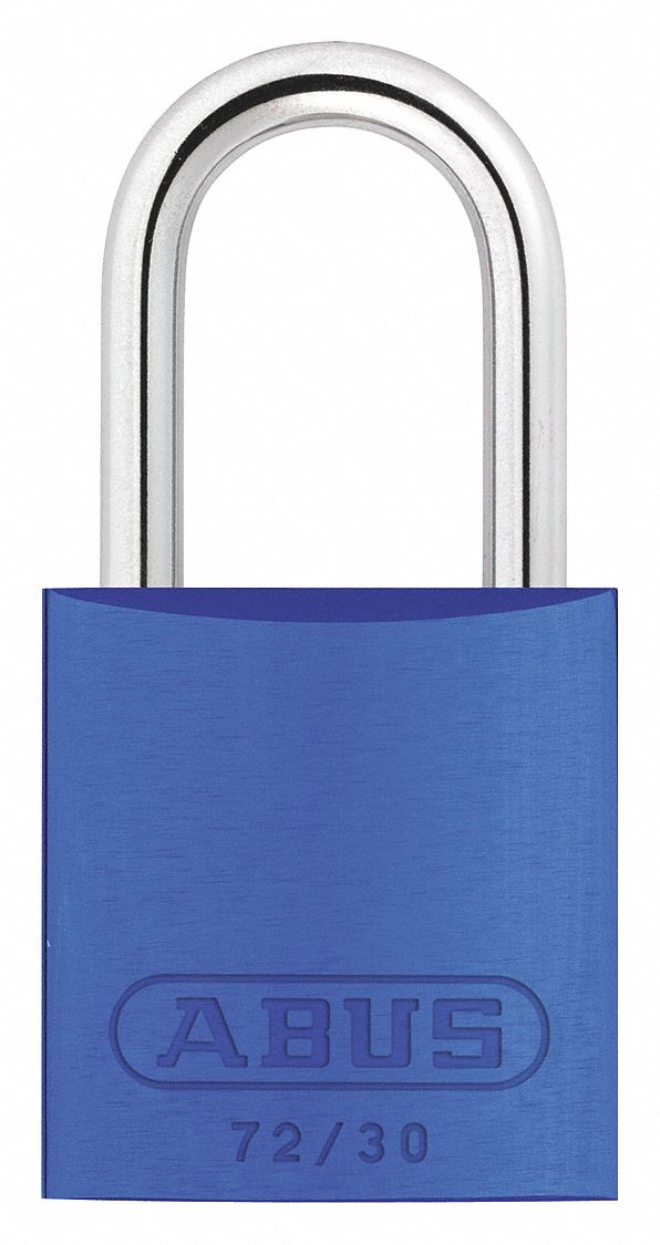 ABUS Candado de Bloqueo Azul con 1 llaves Diferente - Candados con ...