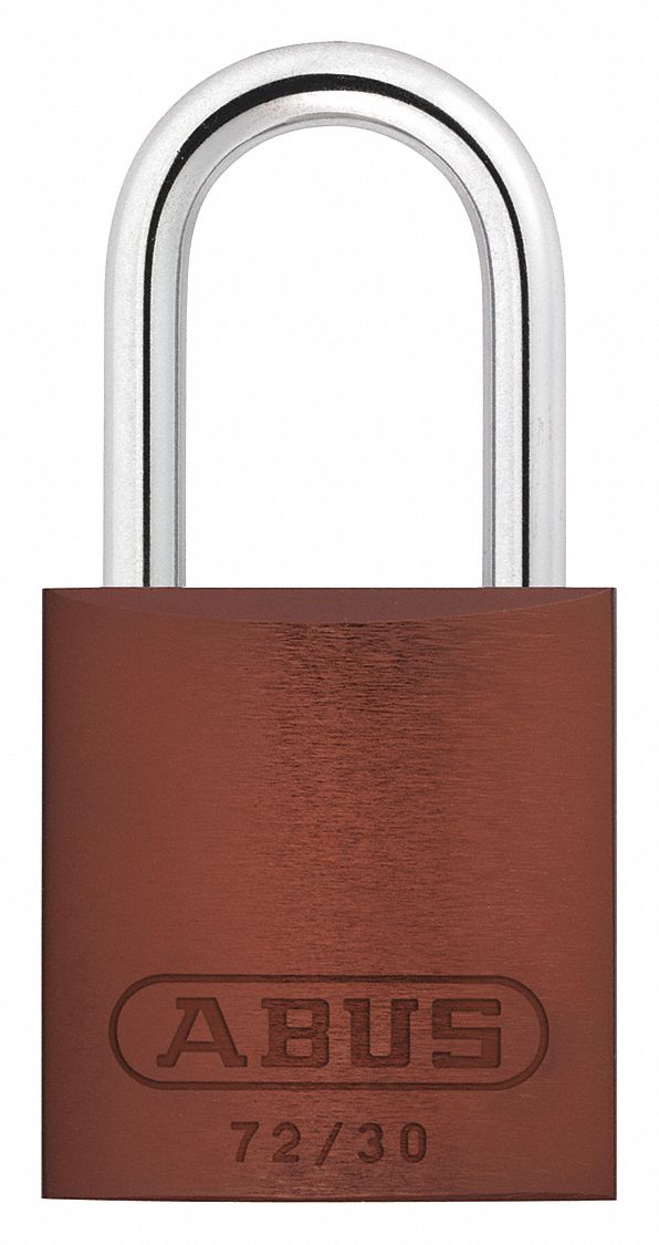 ABUS, Keyed Different, Aluminum, Lockout Padlock - 31NF26|72/30 KD - Grainger