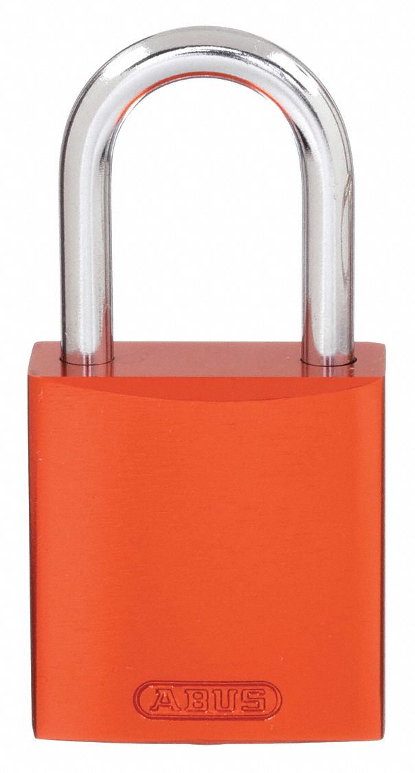 ABUS, Keyed Different, Aluminum, Lockout Padlock - 31NF28|72/30 KD ...