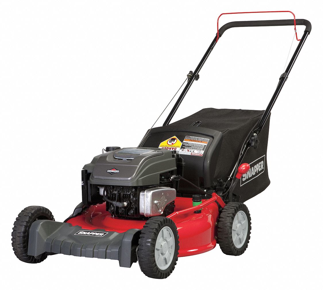 SNAPPER Walk Behind Mower, 21" Cutting Width, 1-1/4" to 3-3/4" Cutting ...