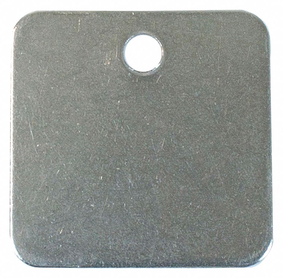 C.H. HANSON TAG,SQUARE,316 S/S STEEL,2 IN,PK10 - Valve Tags - CHH43137 ...