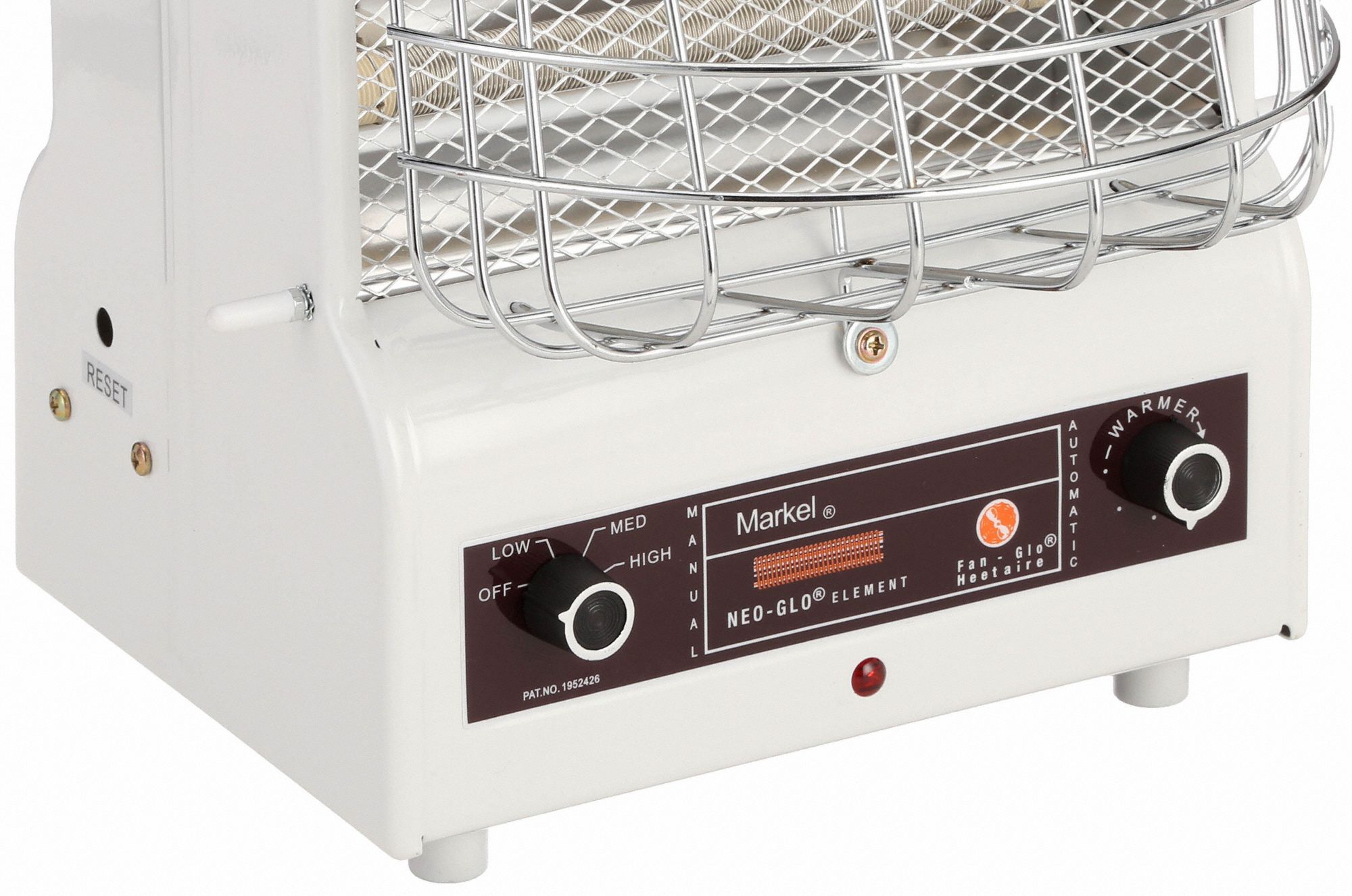 MARKEL PRODUCTS Portable Electric Jobsite & Garage Heater: 0.75kW/0.9kW ...