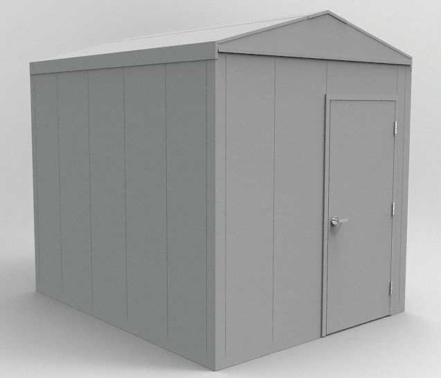 640 cu ft, 8 ft x 10 ft x 9.2 ft, Outdoor Storage Building - 31TU04 ...
