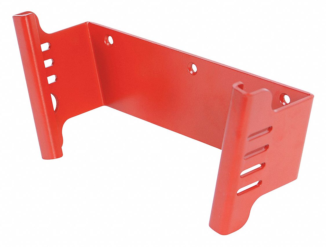 Bracket, Wall Mount, 10 lb Capacity, Steel - Grainger