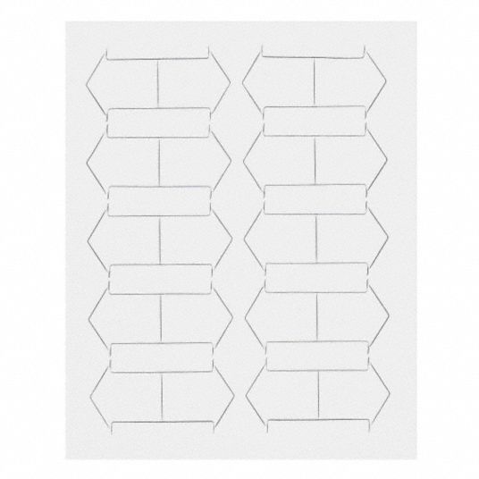 MAGNA VISUAL, Flex Magnet Material, 1/16 in Overall Ht, Magnetic Arrows ...