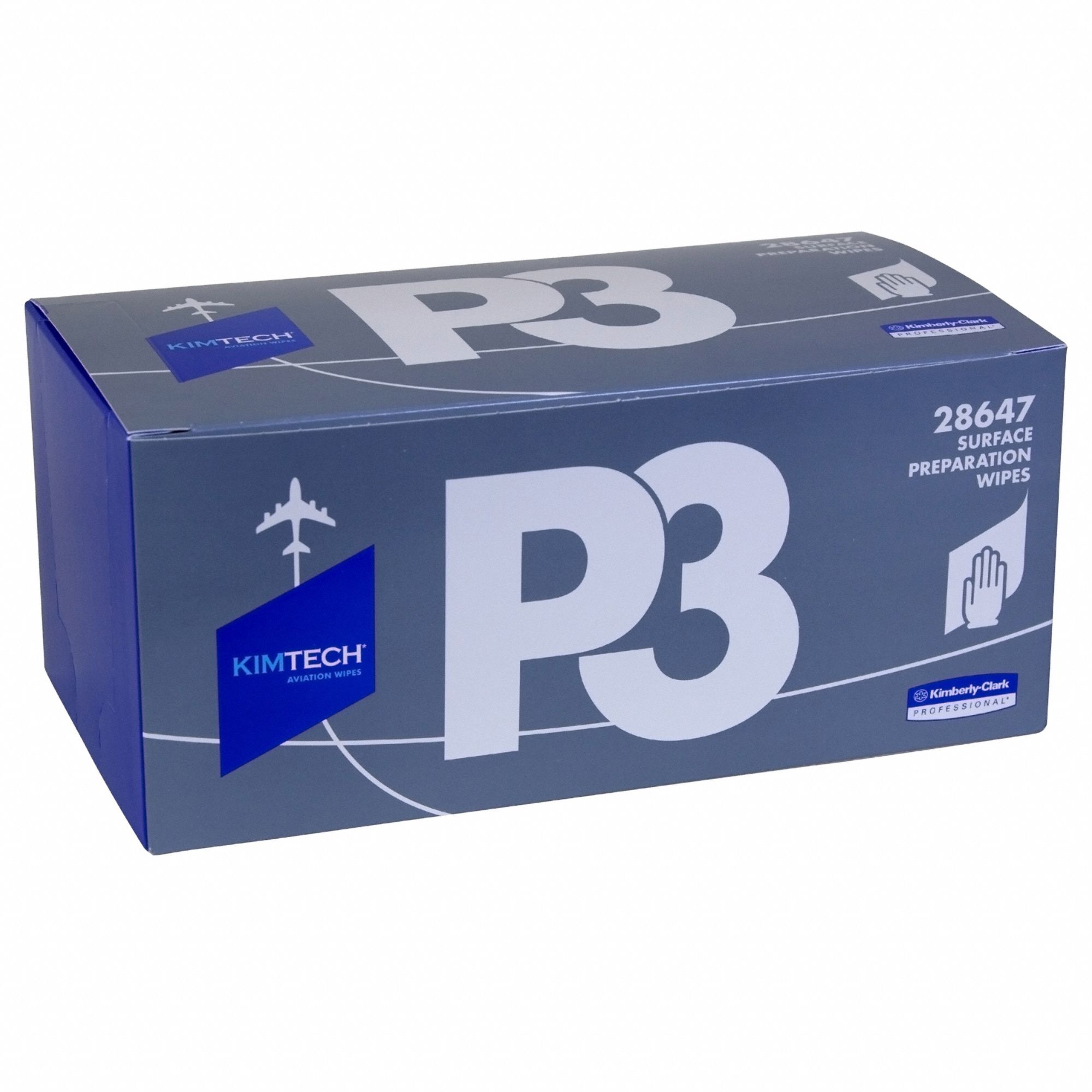 KIMTECH Aviation Cleaning Wipes, KIMTECH P3, 12 in x 23 in, Number of ...