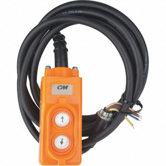 CM, Electric Chain Hoists, CM Shopstar, Pendant Station with Cord ...