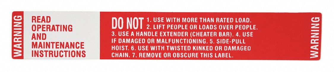 COFFING, Lever Chain Hoists, 12,000 lb Compatible Load Capacity ...