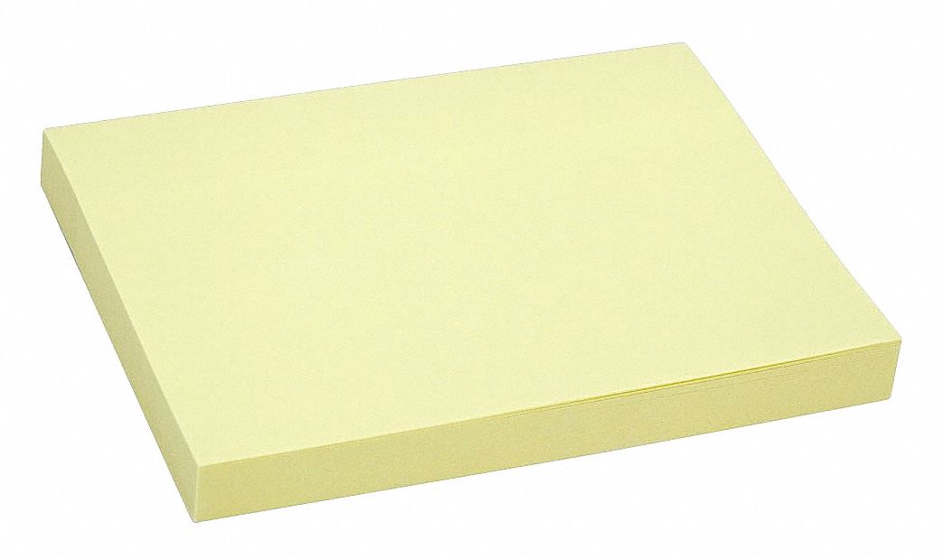 ABILITY ONE, Yellow, Std, Sticky Notes - 31UE10|7530-01-285-8355 - Grainger