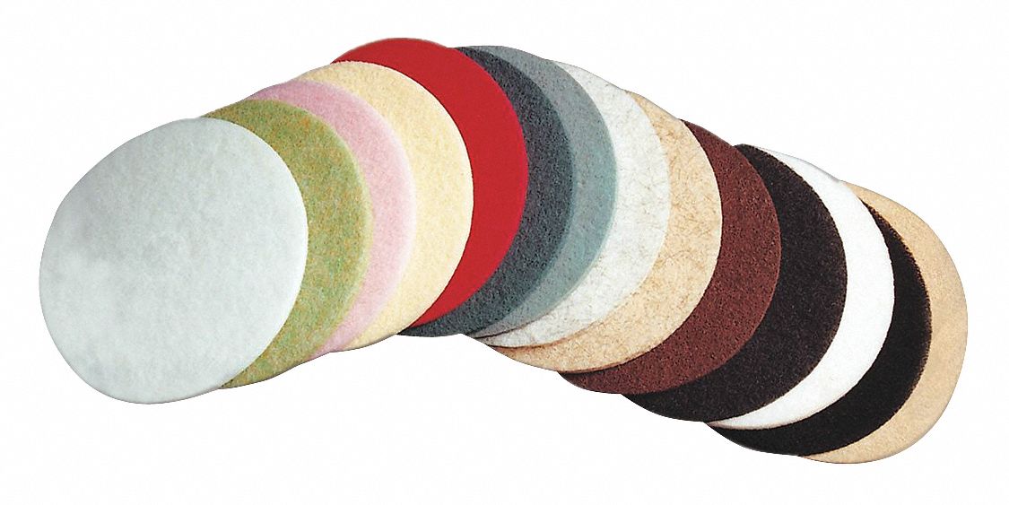 ABILITY ONE, Aqua, 27 in Dia, Burnishing Pad - 31UE20|7910-01-513-2222 ...