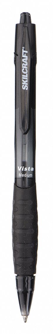 ABILITY ONE, SKILCRAFT® Vista, Black, Pen Set - 31UE95|7520-01-445-7225 ...