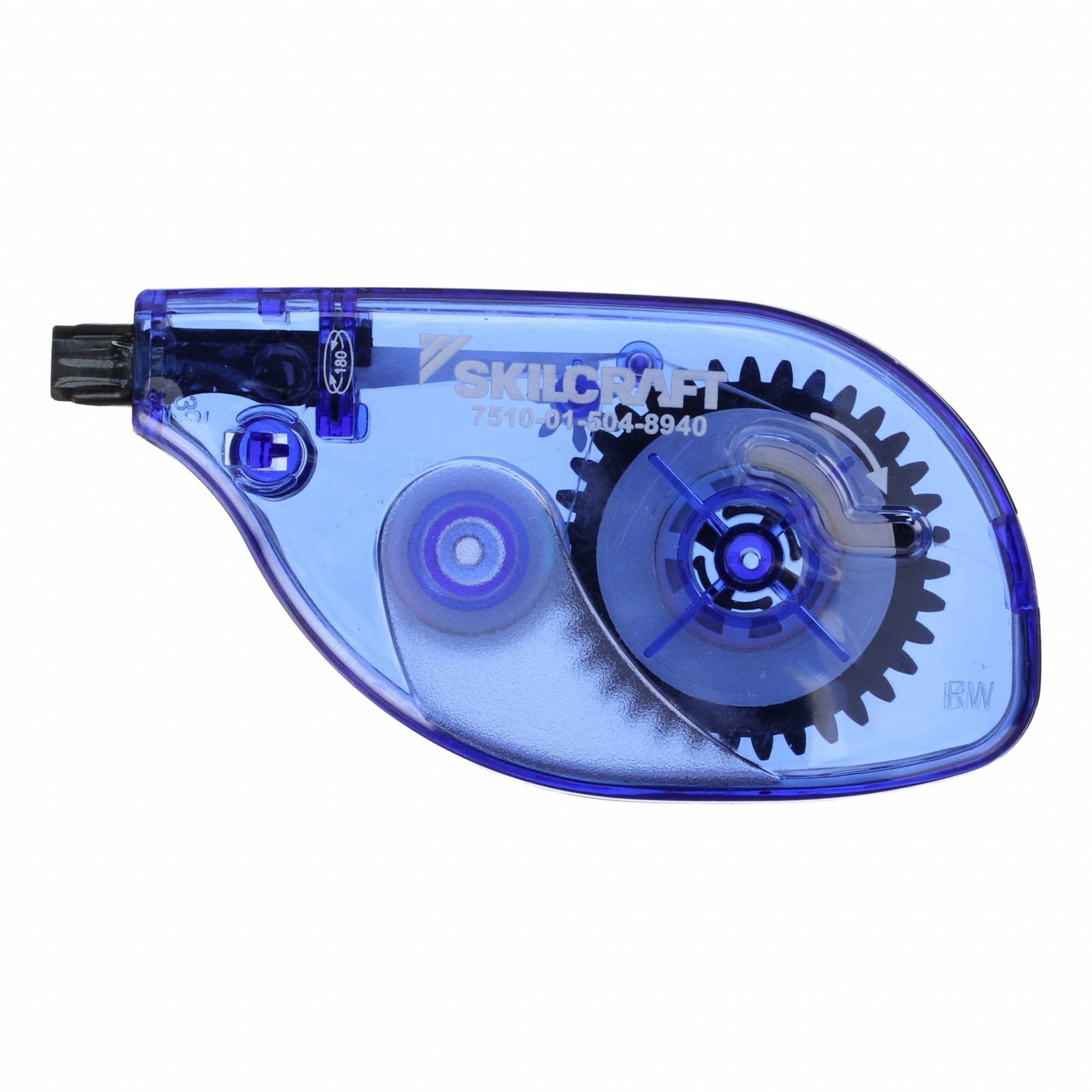 ABILITY ONE, Blue/Green/Orange/Purple, 1/8 in Correction Tape Wd ...