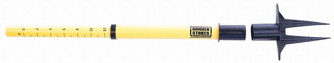 BANNER STAKES, Plastic Stake - 31XF89|PL4018 - Grainger