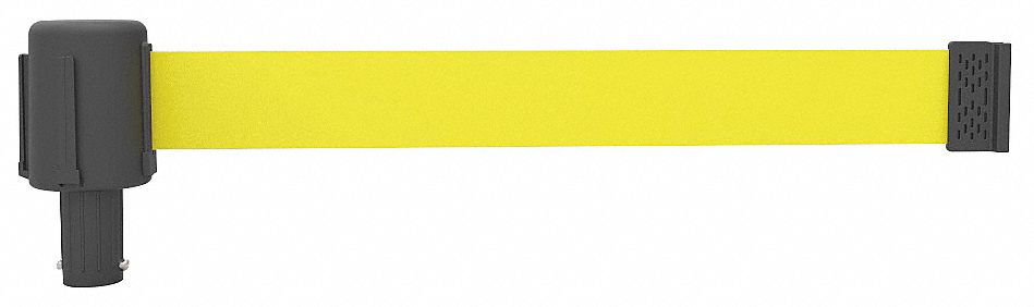 BANNER STAKES, Yellow, 15 ft Belt Lg, Retractable Belt Head - 31XG15 ...