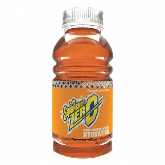 SQWINCHER, Orange, 2 fl oz Container Size, Sports Drink - 31XH83 ...