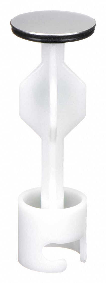 KISSLER, 1 1/4 in Overall Dia, Plastic, Drain Stopper - 31XJ15|58-1145 ...