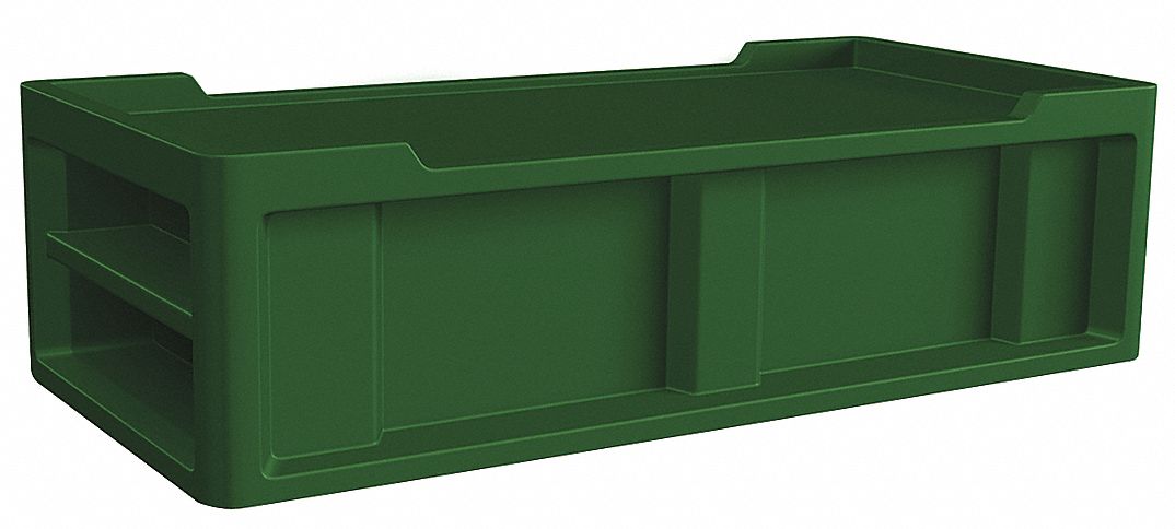 CORTECH, Green, 86 in Overall Lg, Institutional Bed - 31XM47|7801GN ...