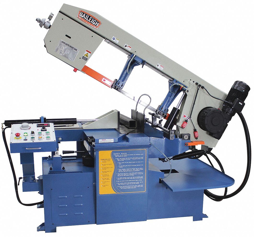 BAILEIGH INDUSTRIAL, 13 in x 18 in, 60 to 306, Band Saw - 31XU42|BS ...
