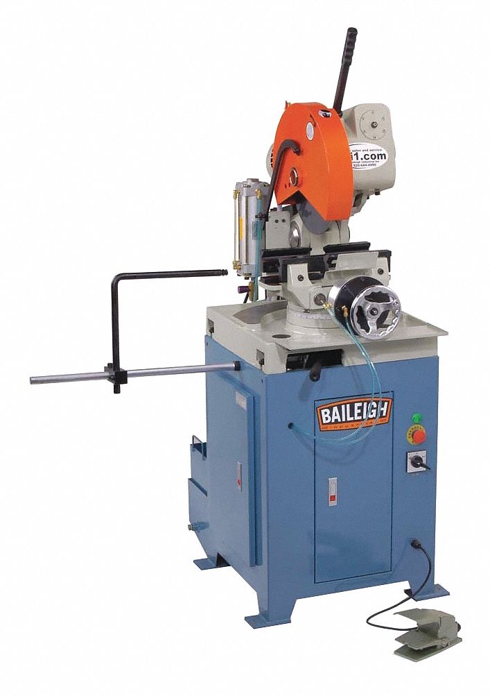 BAILEIGH INDUSTRIAL Sierra de Corte en Frío,14" Diá.,10.5A - 31XU74 ...