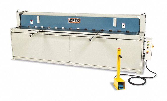 BAILEIGH INDUSTRIAL, Hydraulic, Foot Pedal, Machining Shear - 31XV67|SH ...