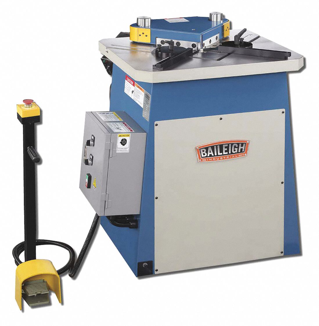 BAILEIGH INDUSTRIAL, Corded, 9 ga Sheet Metal Capacity (Steel), Sheet ...