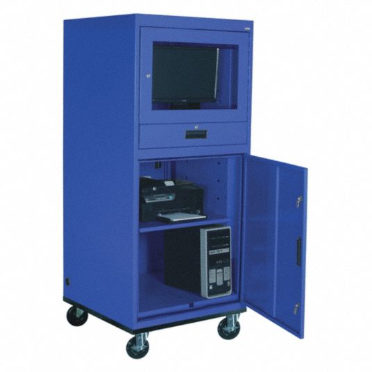 Mobile Computer Cabinet - Grainger