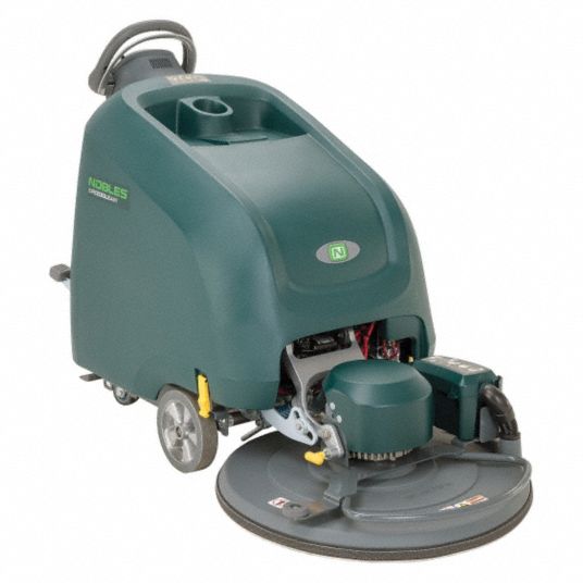 NOBLES, 24 in Cleaning Path, 1,875 RPM Max Brush Speed, Floor Burnisher ...