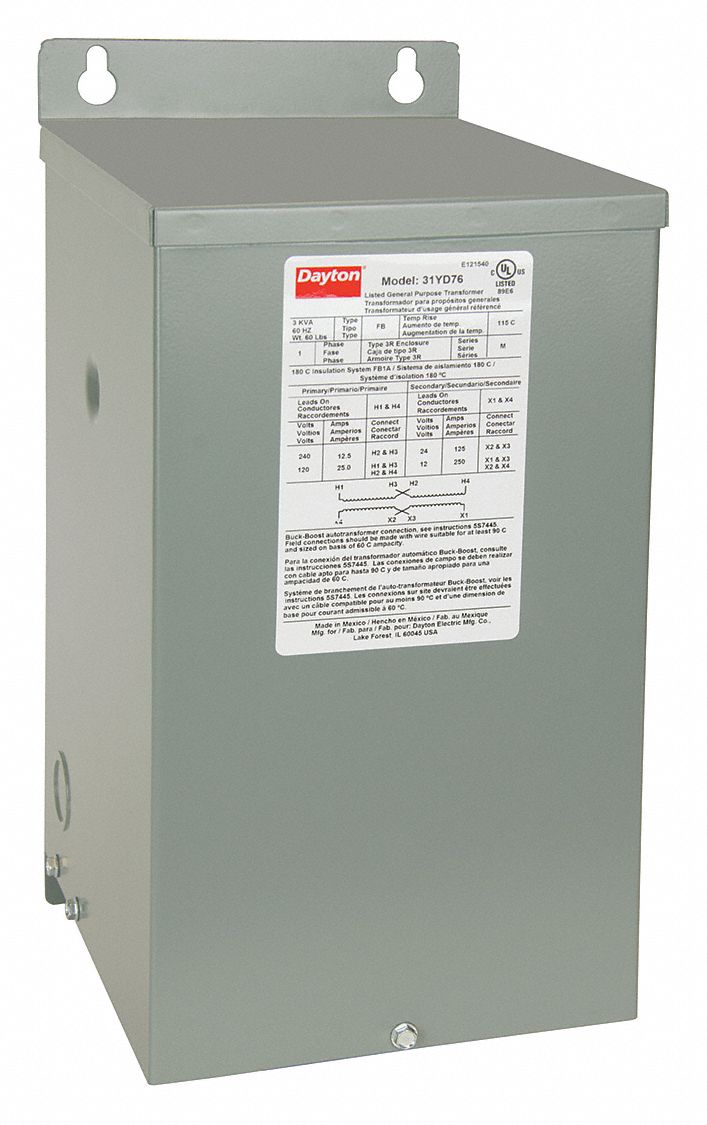 3k VA Buck Boost Transformer, Input Voltage: 120V AC, 240V AC, Output ...