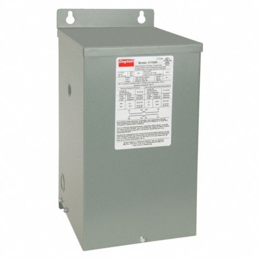DAYTON 1.5k VA Buck Boost Transformer, Input Voltage: 120V AC, 240V AC ...