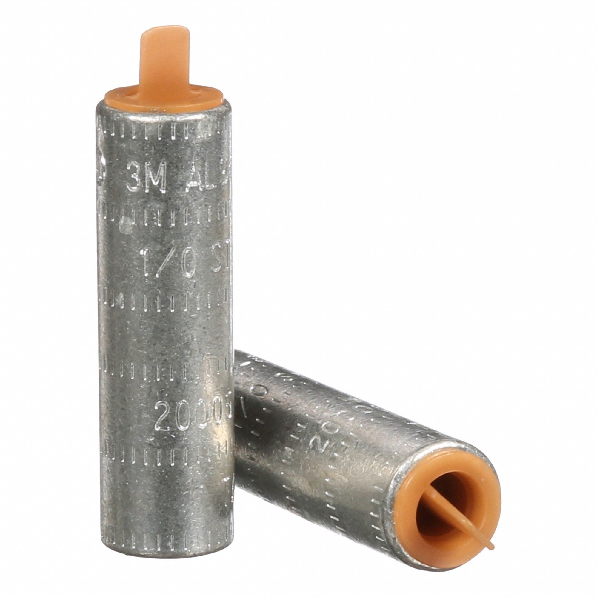 3M, 1/0 AWG Wire Size, Tan Code, Open Barrel Splice - 899EA7|13277 ...