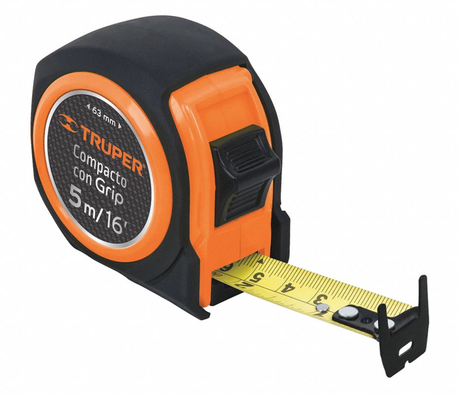 TRUPER Cinta Métrica 10 pies/3m Deslizable Gancho con 2 Remaches ...