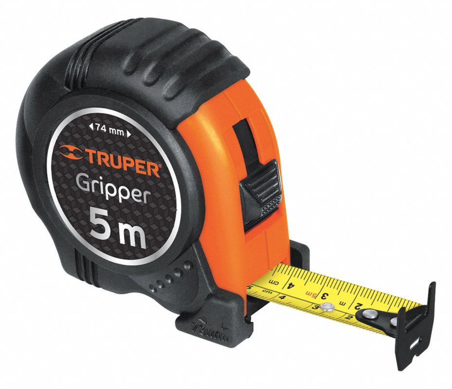TRUPER Cinta Métrica 5m Deslizable Gancho con 2 Remaches - Cintas de ...
