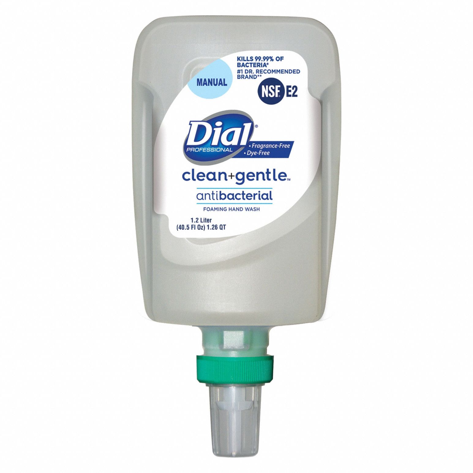DIAL, Series Clean + Gentle, 1.2 L, Hand Soap - 804YE5|32100 - Grainger