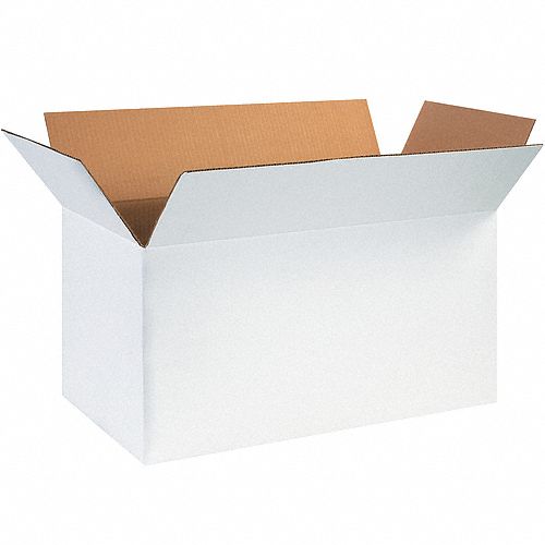 Box,White,Corrugated,24x12x12",PK25, PK 25 - Grainger