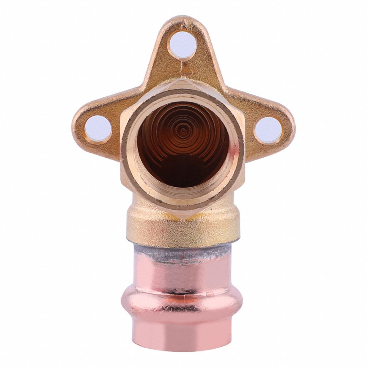 90° Elbow, 1/2 in CTS x 3/8 in Pipe size, Crimp Elbow Fitting - 816Z07|816Z07 - Grainger