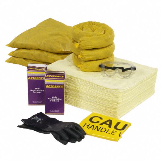 SPILLTECH, 20 gal Container Capacity, Box, Spill Kit Refill - 326DV1 ...