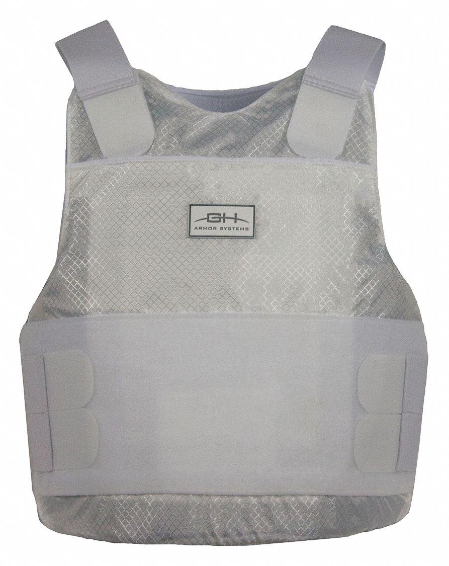 GH ARMOR SYSTEMS, White, Unisex, Body Armor Vest - 327NZ7|GH-LPC-N-W - Grainger