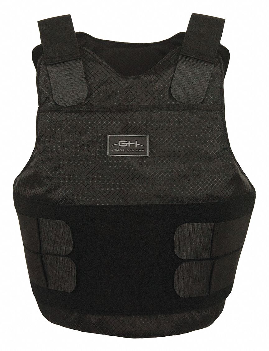 GH ARMOR SYSTEMS, Black, Unisex, Body Armor Vest - 327NZ4|GH-LPC-N-B ...