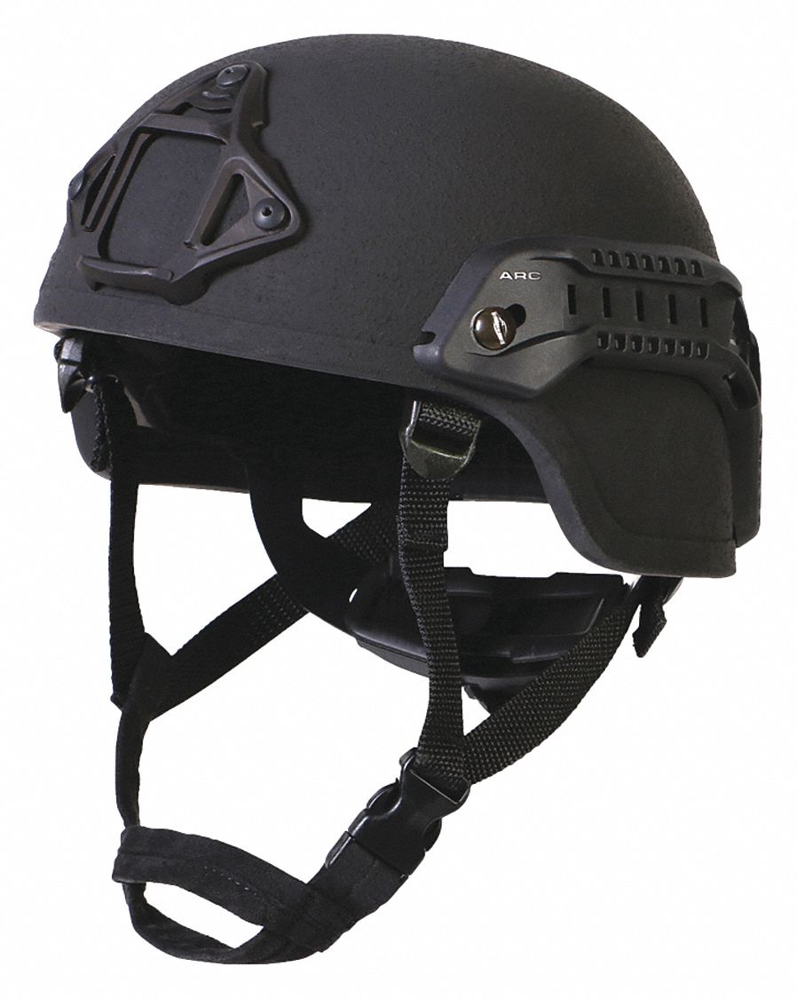 GH ARMOR SYSTEMS, Black, Level IIIA, Ballistic Helmet - 327UT6|GH-HB2 ...