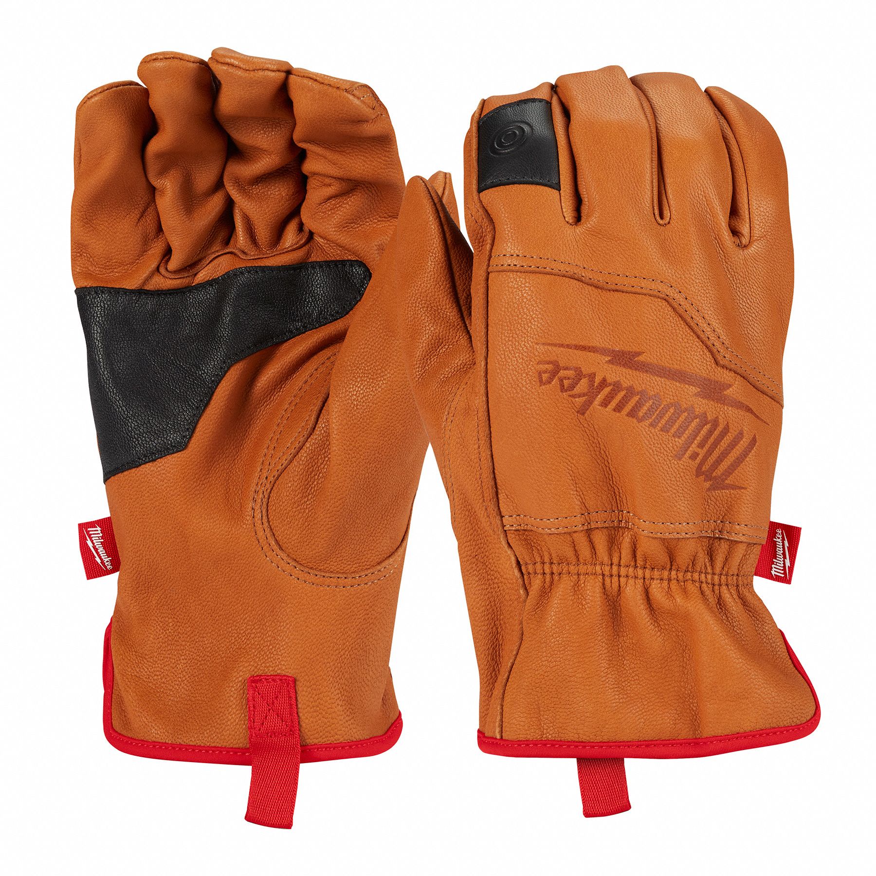 MILWAUKEE, 1, PR, Goatskin Leather Work Gloves,L,PR - 327WM1|48-73-0012 ...