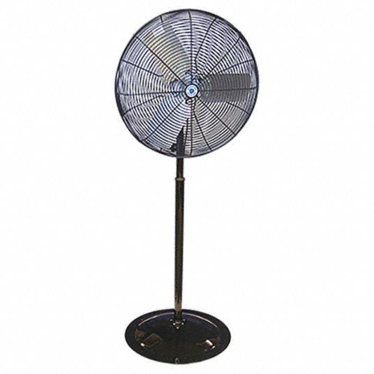 OSHA Pedestal Fan,Black 36" - Grainger