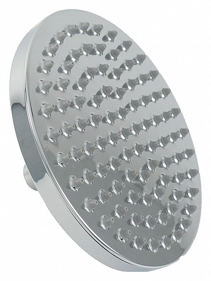 TRIDENT SHOWER HEAD POLISHED CHROME 8IN DIA - Fixed and Handheld ...