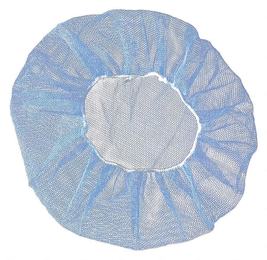CONDOR HAIRNET POLYAMIDE BLUE 28IN PK1000 - Hairnets, Bouffants ...