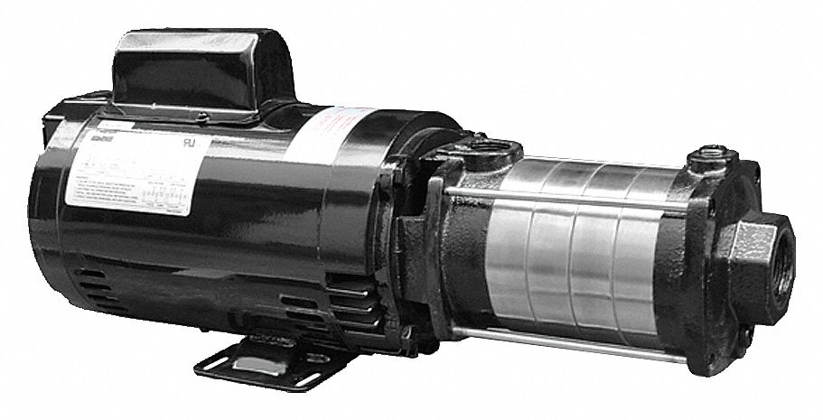 DAYTON BOOSTER PUMP MULTI-STAGE 2HP 5STAGE - Multi-Stage Booster Pumps ...