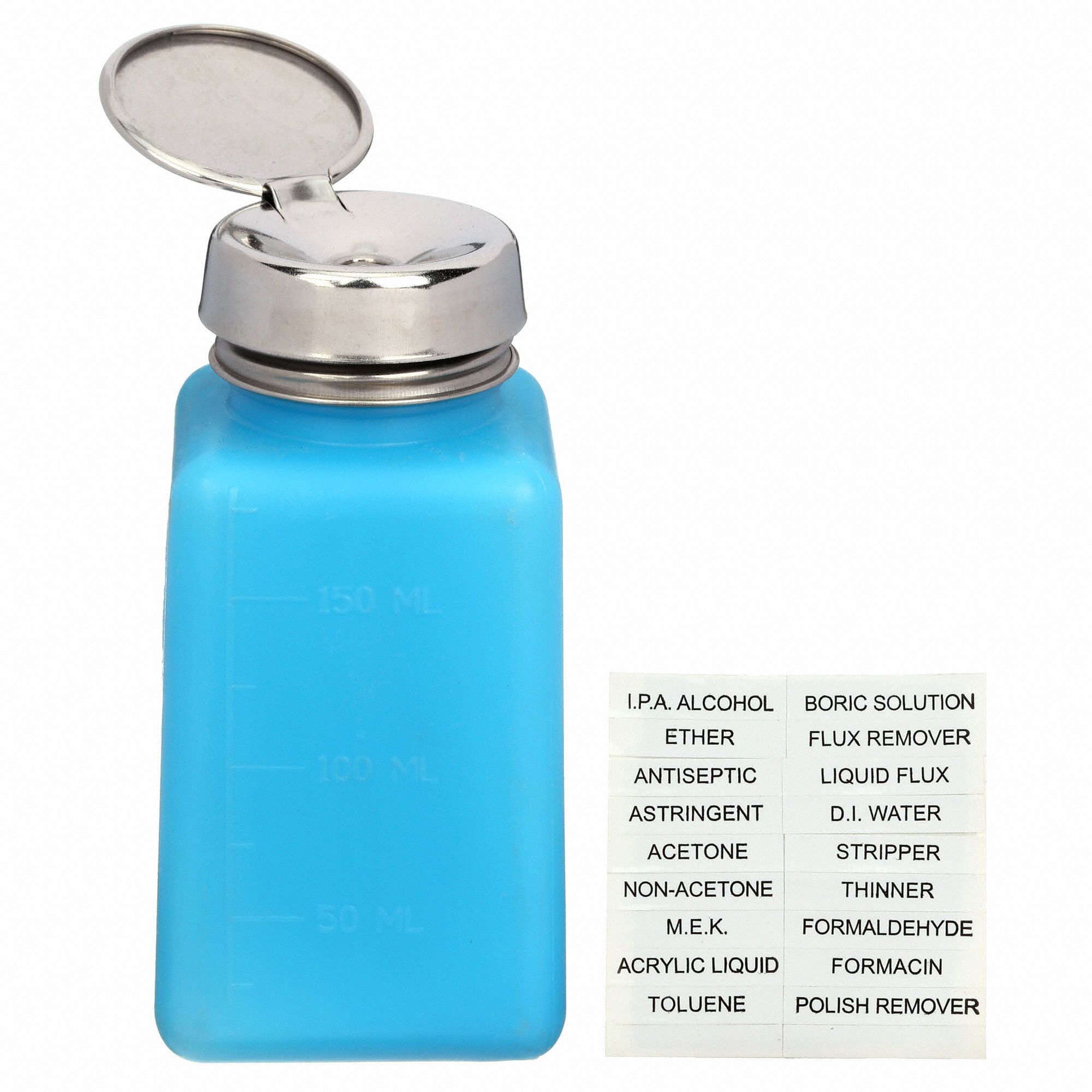MENDA Graduated Dispensing ESD Bottle: 6 oz Labware Capacity - English ...