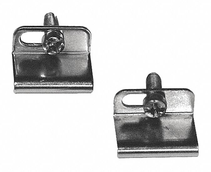 HOFFMAN, Repl Clamps for Clamp-Cover Enclosures, Stainless Steel, Clamp ...