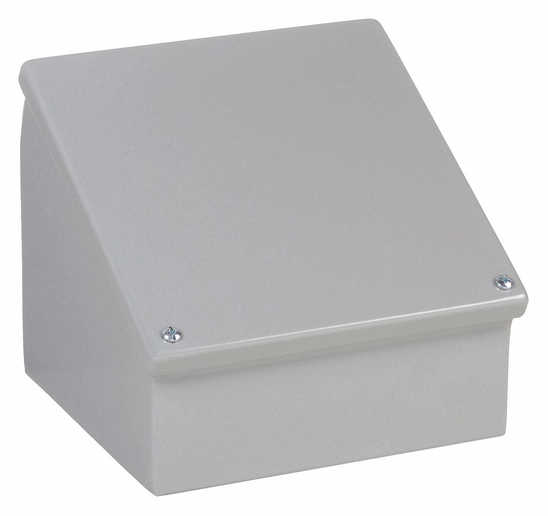 HOFFMAN, Steel, 12 in x 12 in x 9.09 in, Consolet Enclosures - 32FJ11 ...